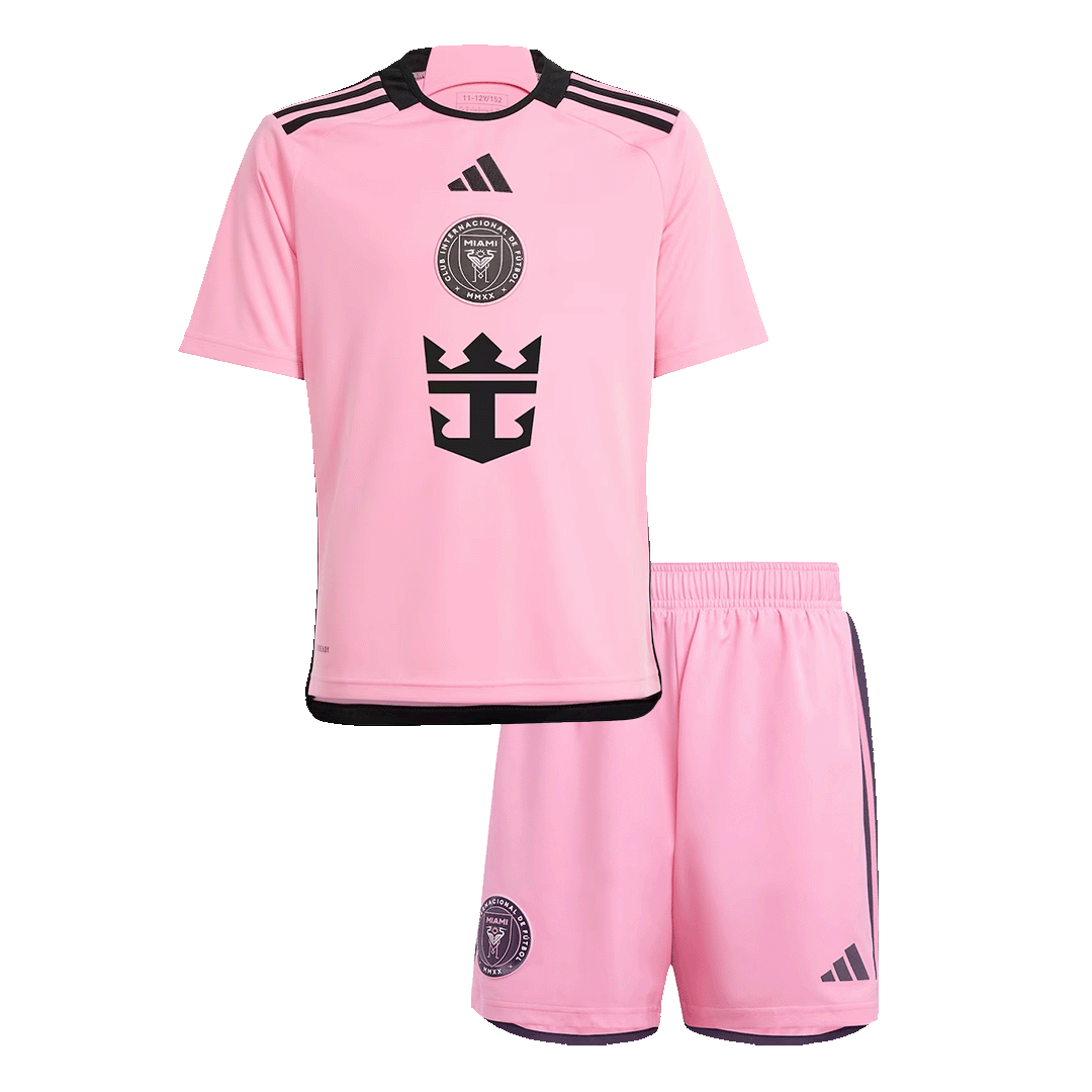 Kids Inter Miami CF Home Soccer Jersey Kit (Jersey+Shorts) 2024 | Pro ...