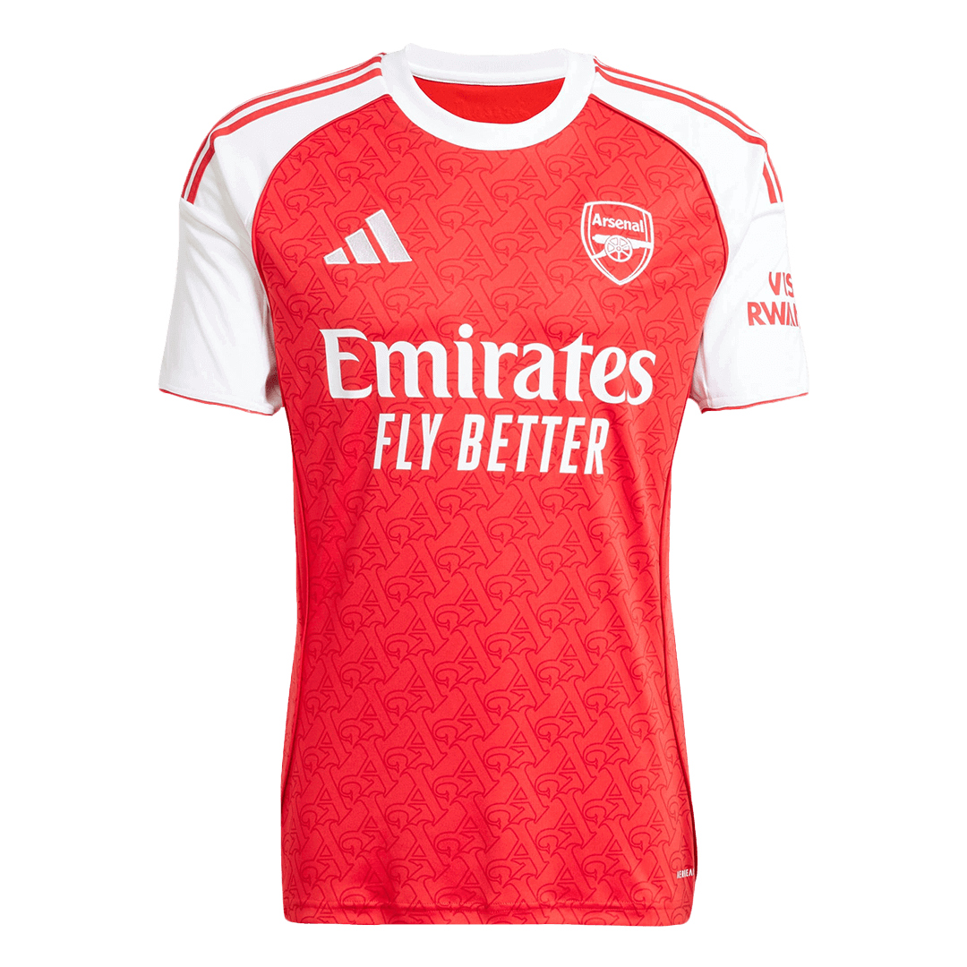 Men's Arsenal Home Soccer Jersey Shirt 2025/26 - Fan Version | Pro ...