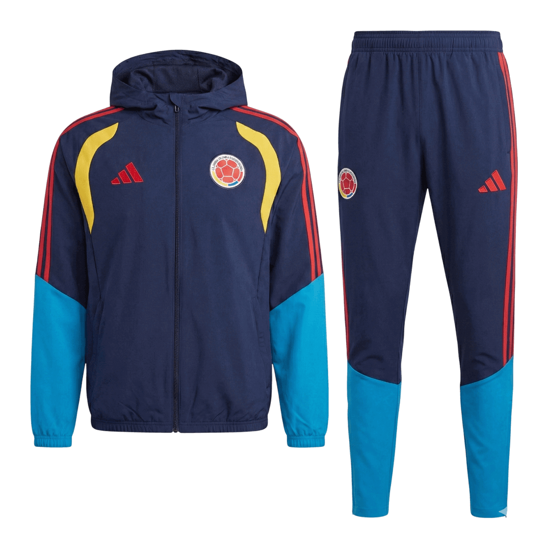 Colombia Training Jacket Kit 2026 - Navy | Pro Jersey Shop
